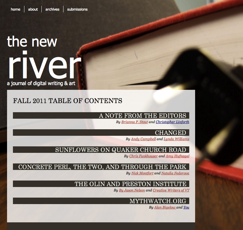 The New River – Christopher Linforth